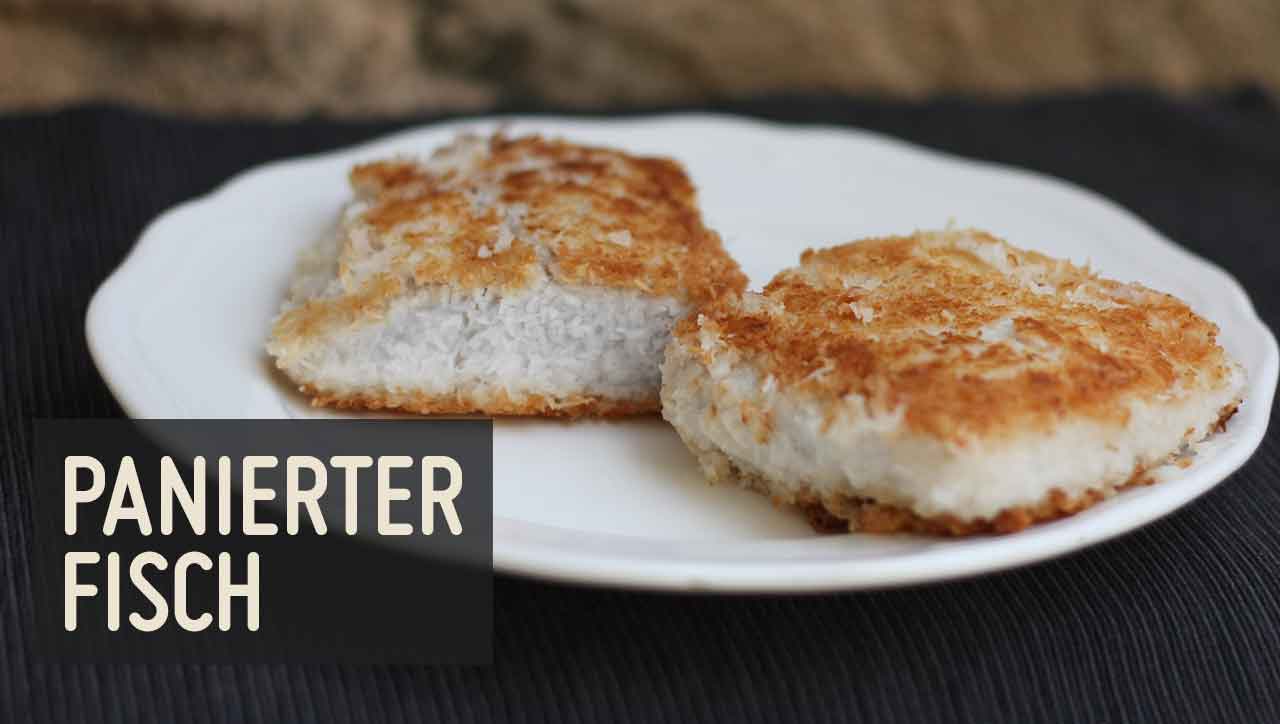 Panierter Fisch in Kokos – Paleo360.de