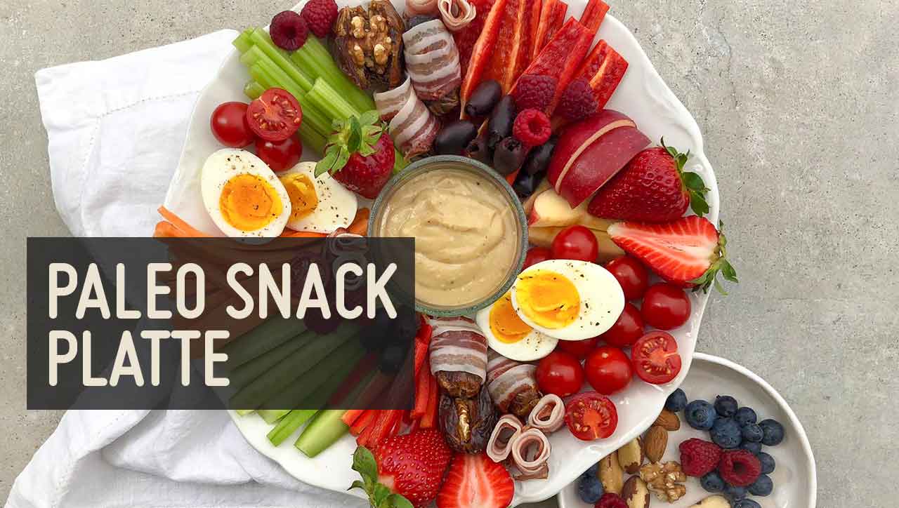 Paleo Snack Platte: bunt, knackig, frisch naschen - Paleo360.de